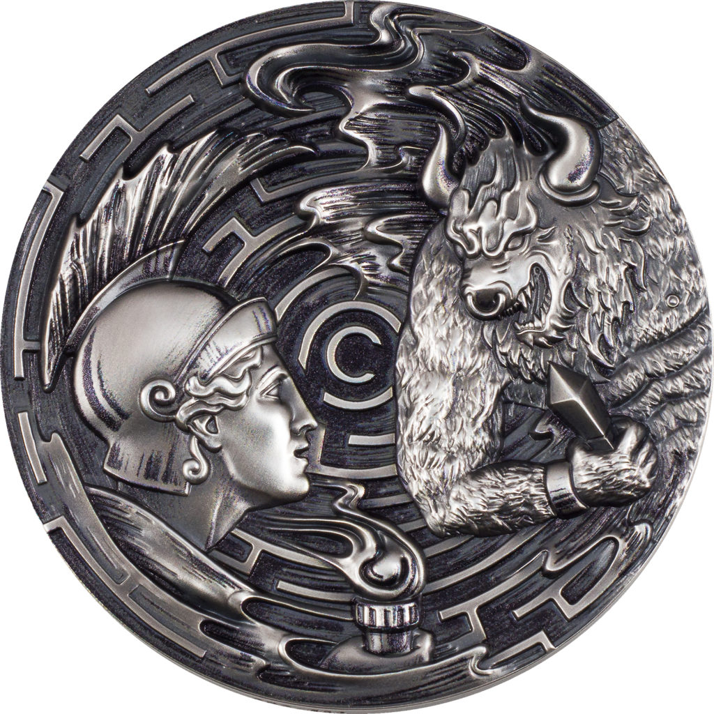 Theseus and the Minotaur - 2021 - Power Coin Wholesale
